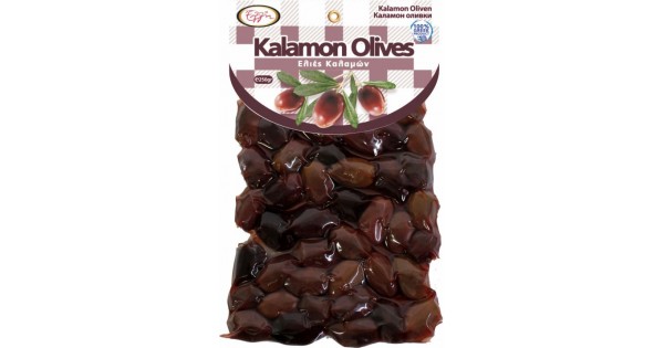 Black Kalamata olives "kalamon" (vacuum pack 250g)