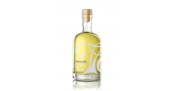 Limoncello 500ml glass bottle - Distilled grape spirit drink with lemon