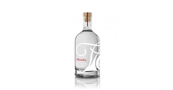 Tsikoudia 700ml glass bottle - Distilled grape spirit drink