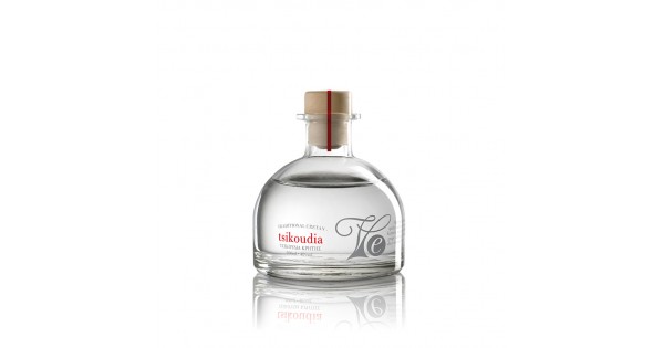 Tsikoudia 200ml glass bottle - Distilled grape spirit drink